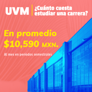Carreras UVM - ¿Cuánto cuesta estudiar? en 2024