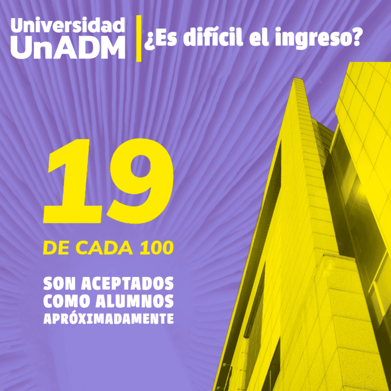 ¿Es difícil entrar a la UnADM? Aciertos y Estadísticas de Ingreso